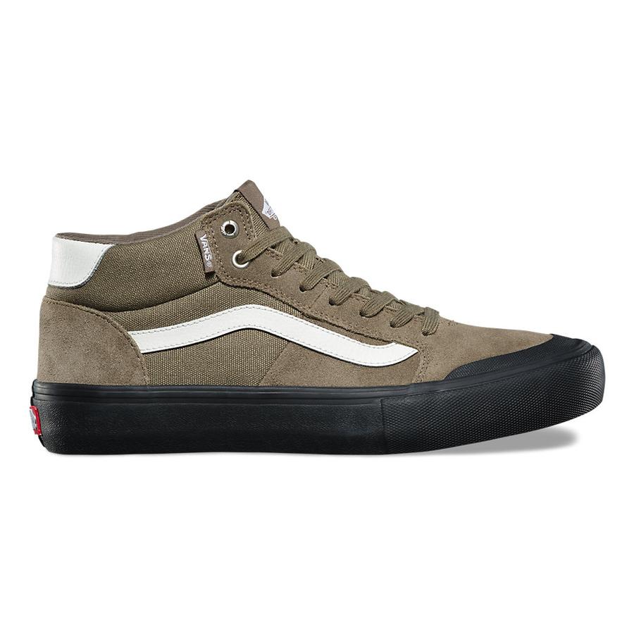 Vans Style 112 Mid Pro - Dusky Green Men at Underground Snowboards