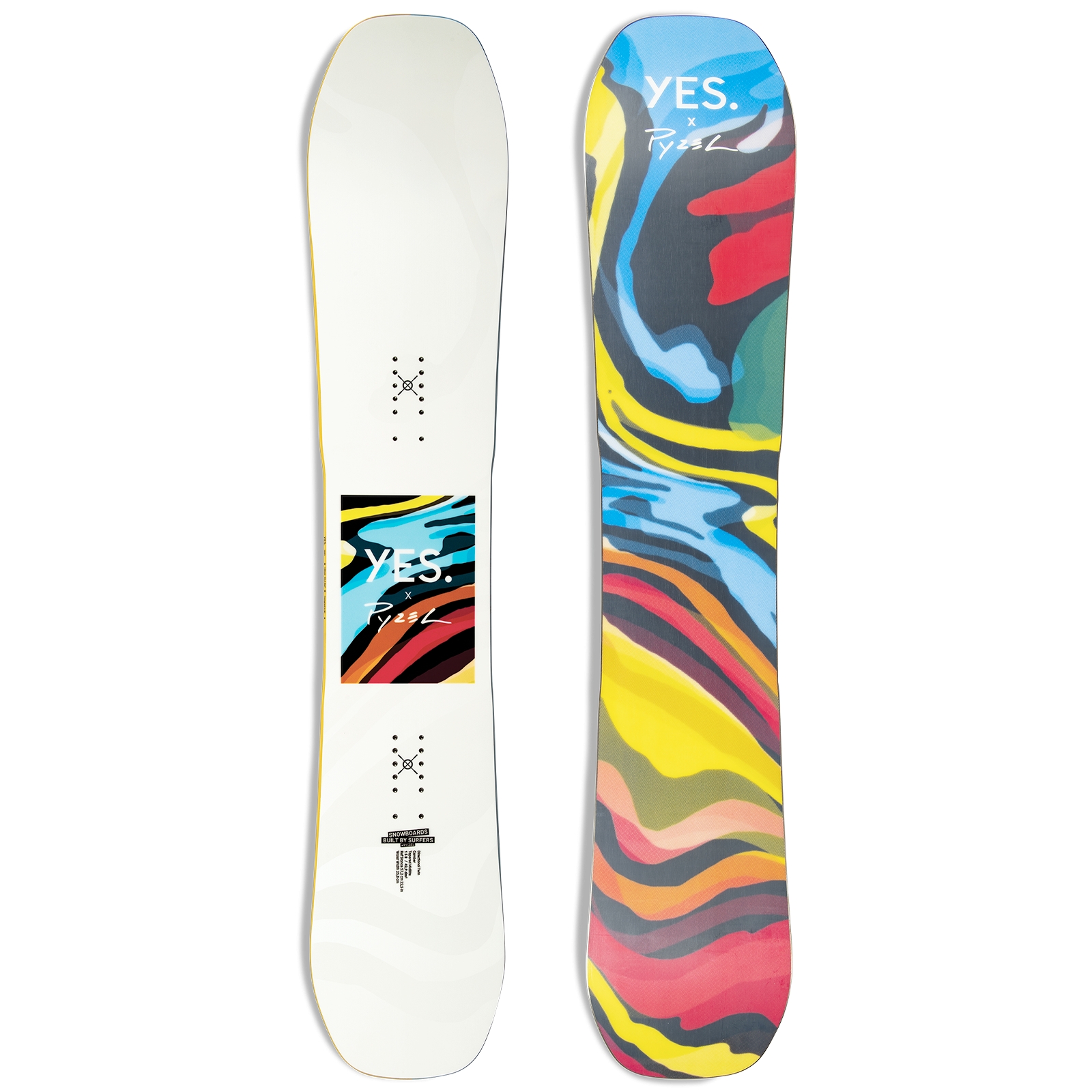 YES Snowboards SBBS Pyzel (2024) Snowboards at Underground Snowboards