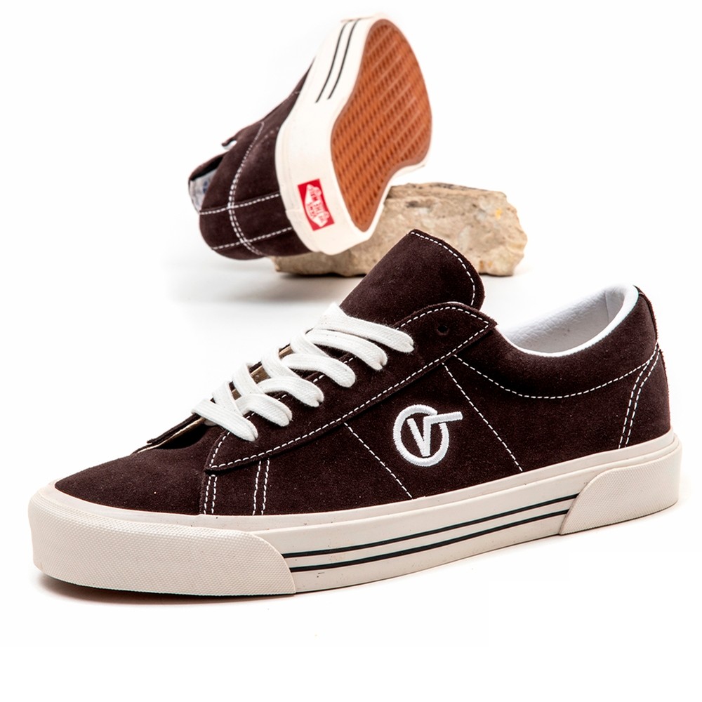 Vans Sid Dx (Anaheim Factory) OG Chocolate / OG White VBU Men's Shoes ...
