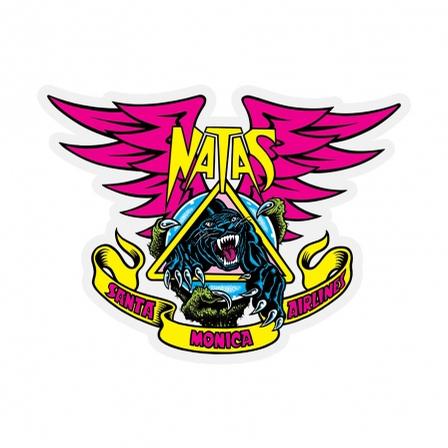 Santa Cruz Natas Panther Clear Decal Accessories Stickers at Westside ...