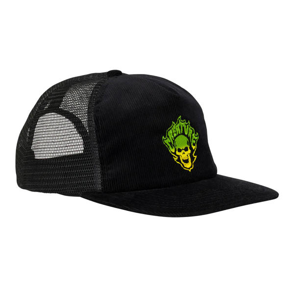 Creature Bonehead Flame Mid Profile Mesh Trucker Clothing Hats at Westside Tarpon