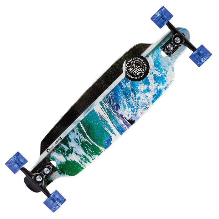 Sector 9 Flux Mini Fractal Complete Longboards Longboard Completes at ...