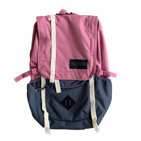 Jansport Pink / Grey Backpack Accessories Backpacks at Westside Tarpon