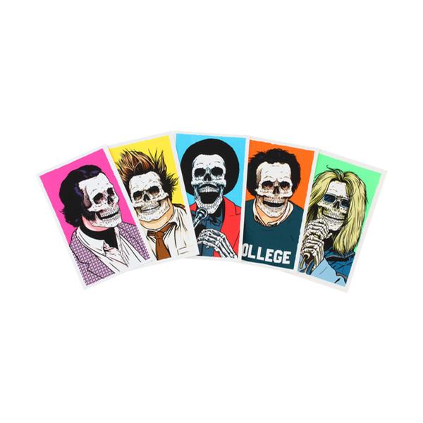 Girl Skull Of Fame Sticker Pack Accessories Stickers at Westside Tarpon