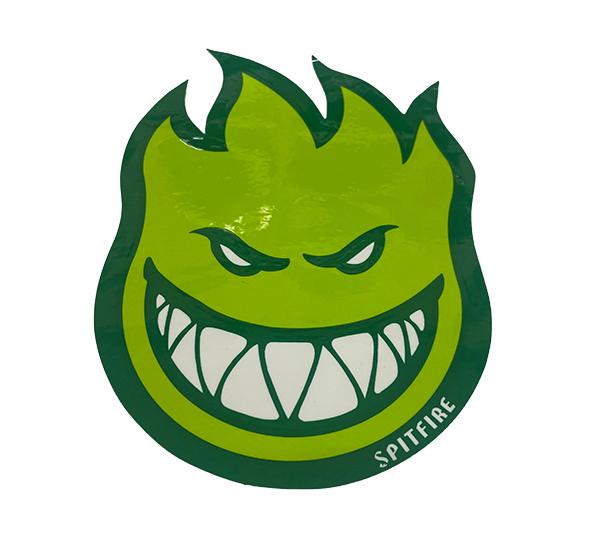 Spitfire Bighead Sticker (Green) Accessories Stickers at Westside Tarpon