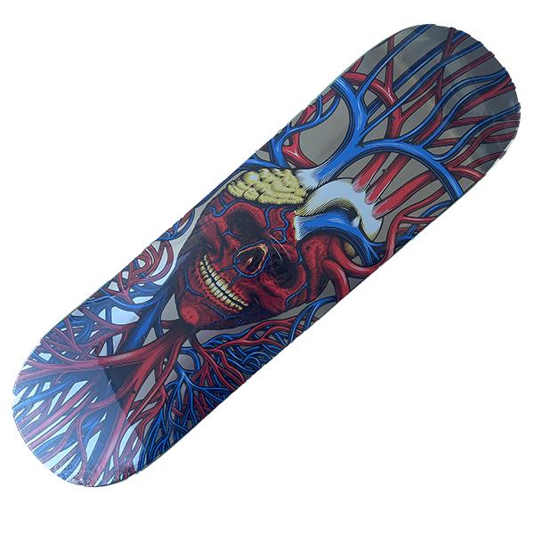StrangeLove Heart Skull (Silver Foil) Decks at Westside Tarpon