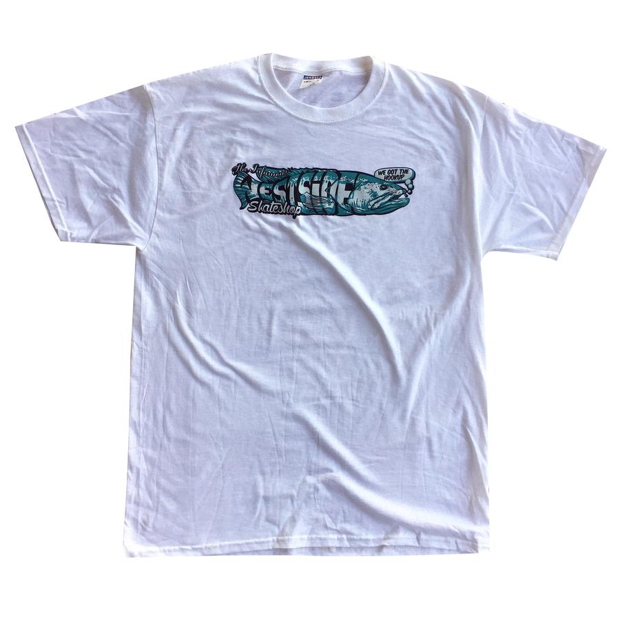 Westside Skateshop Grouper Tee White Clothing Shirts at Westside Tarpon