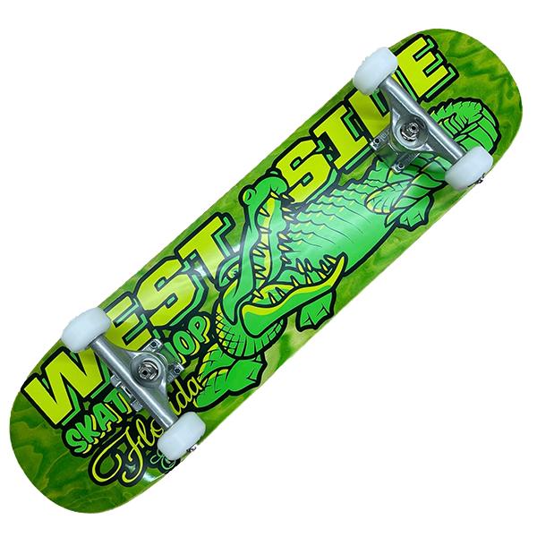 Westside Skateshop Gator Sale Complete (Green) Completes at Westside Tarpon