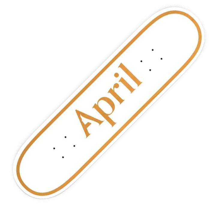 April Orange Logo Decks at Westside Tarpon