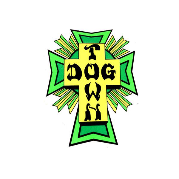 Dogtown Mini Cross Logo Accessories Stickers at Westside Tarpon