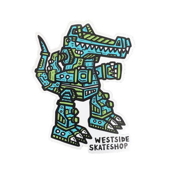 Westside Skateshop Matlin Alligator Sticker Accessories Stickers at ...