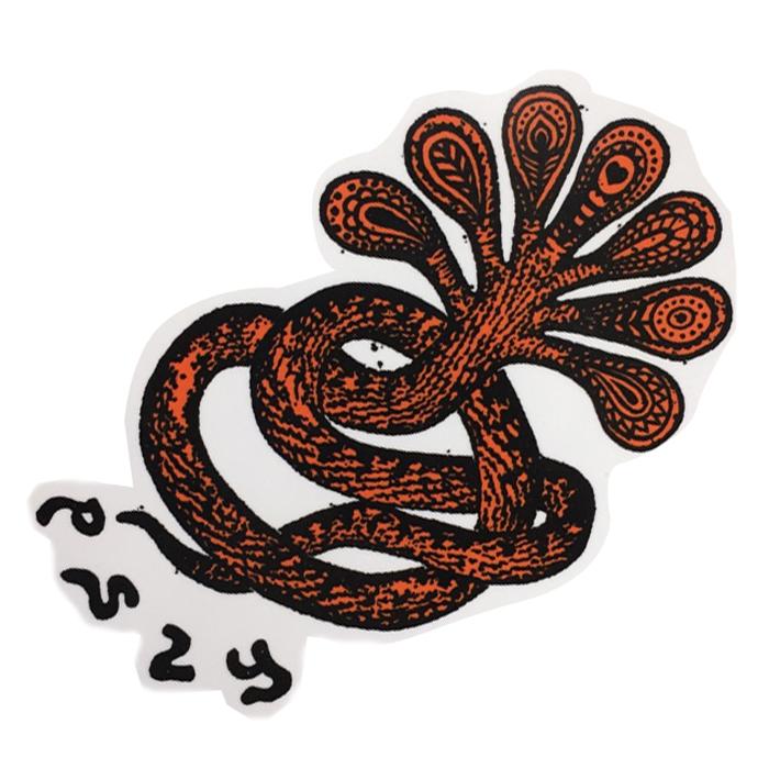 Paisley PSLY Snake Sticker Accessories Stickers at Westside Tarpon