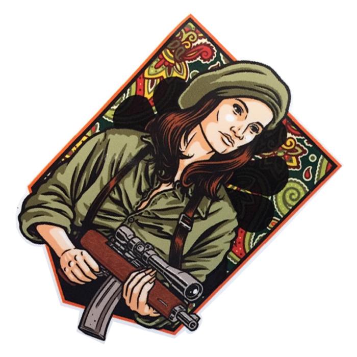 Paisley Tania Sticker Accessories Stickers at Westside Tarpon