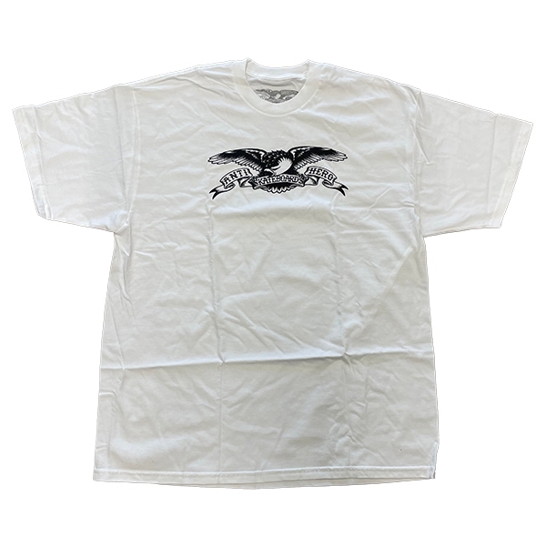Antihero Basic Eagle (White) Clothing Shirts at Westside Tarpon
