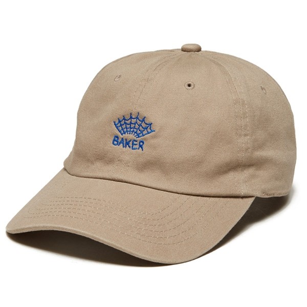 Baker Web Khaki Dad Hat Clothing Hats at Westside Tarpon