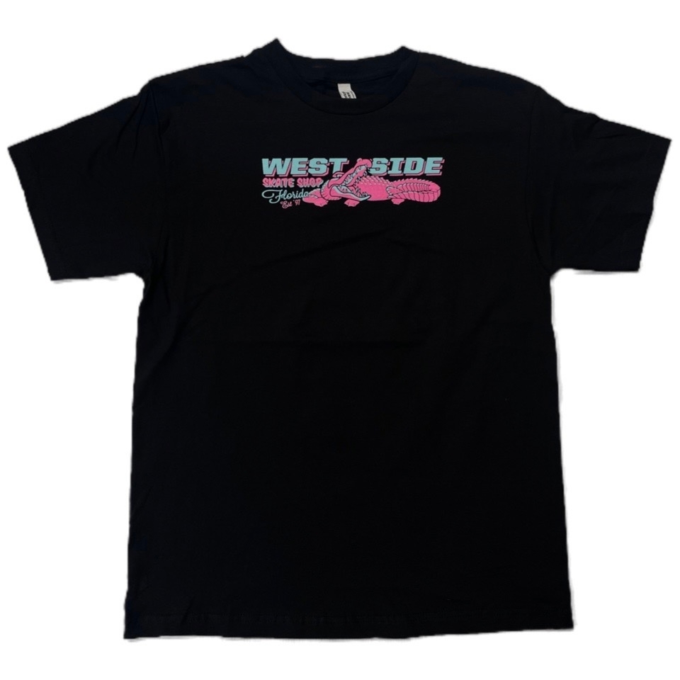Gator Tee (Pink/Teal)