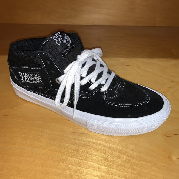 Vans Skate Half Cab (Black/White) Footwear Adult at Westside Tarpon