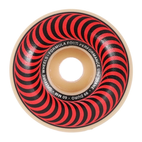 Spitfire F4 99 Classic Red (60mm) Wheels at Westside Tarpon
