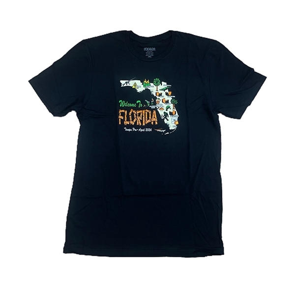 Welcome To Florida T-Shirt (Black)