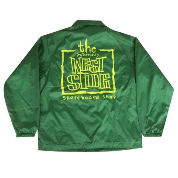 Westside Skateshop Classic Jacket Green Clothing Jackets at Westside Tarpon
