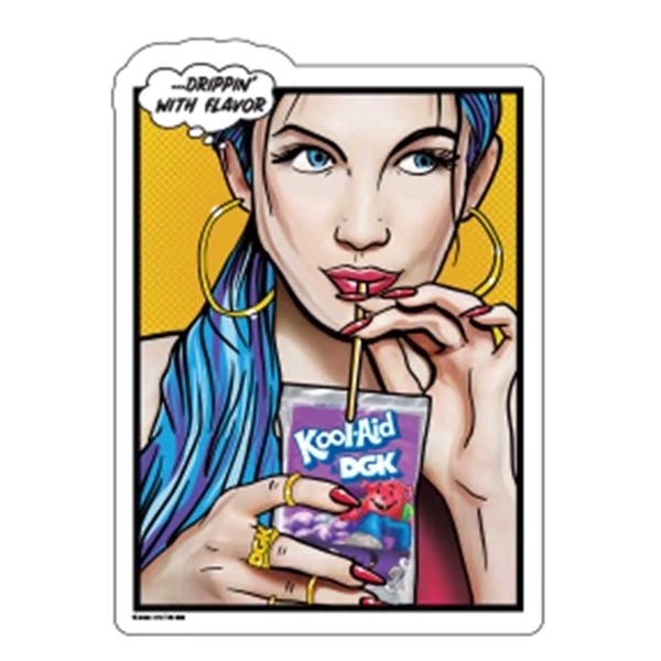 DGK DGK X Koolaid Sippin Sticker Accessories Stickers at Westside Tarpon