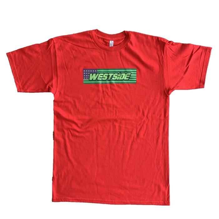 Westside Skateshop Flag (Red) Clothing Shirts at Westside Tarpon