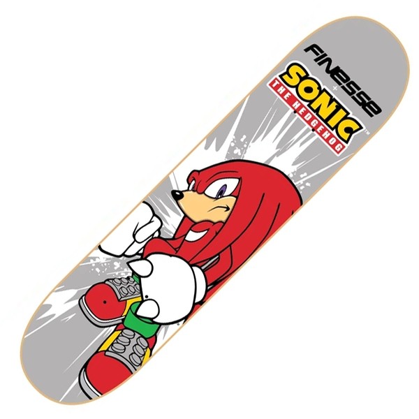 Finesse Sonic Hedgehog Knuckles Deck Decks at Westside Tarpon