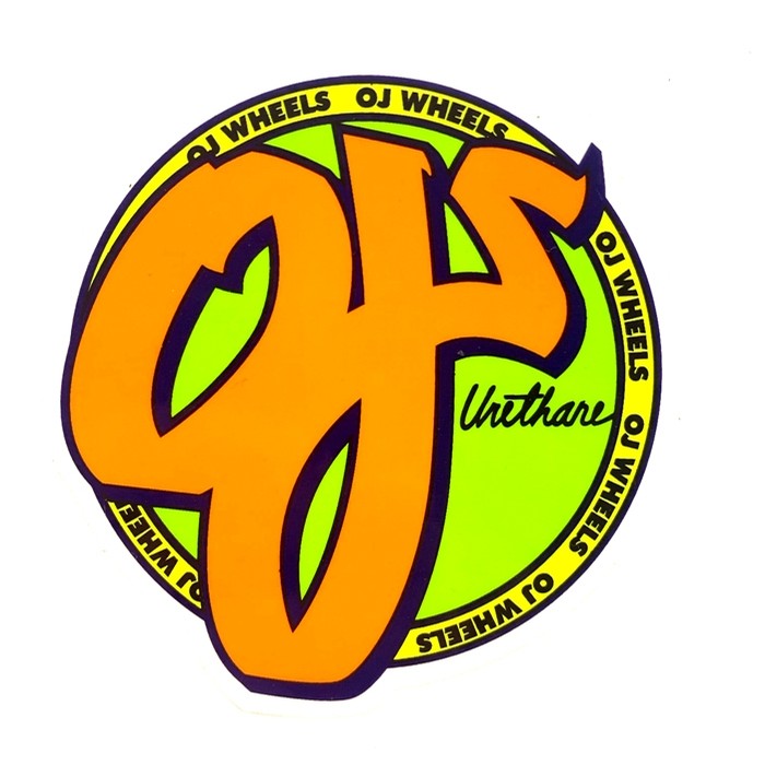 OJ OJ Logo Accessories Stickers at Westside Tarpon