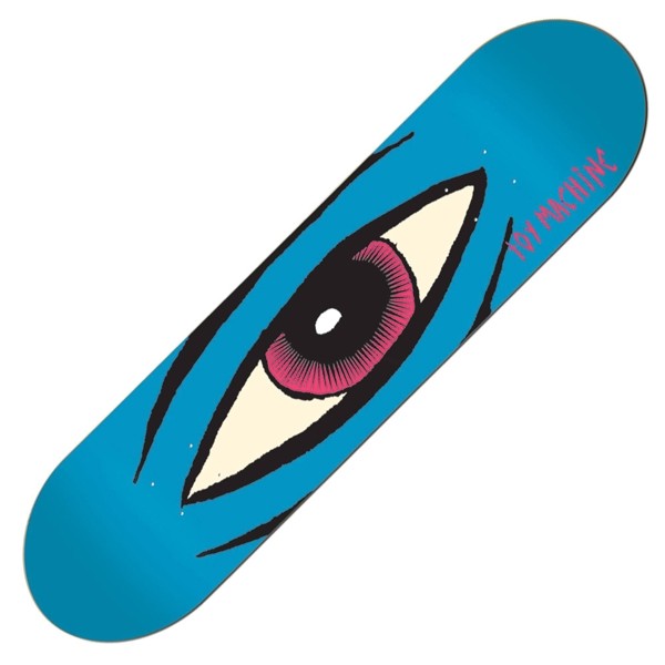Toy Machine Sect Eye (blue) Decks at Westside Tarpon