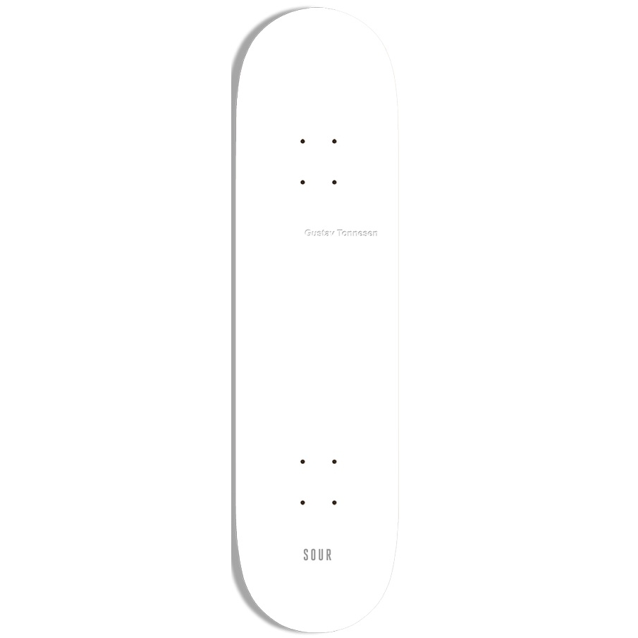 Blank White Skateboard